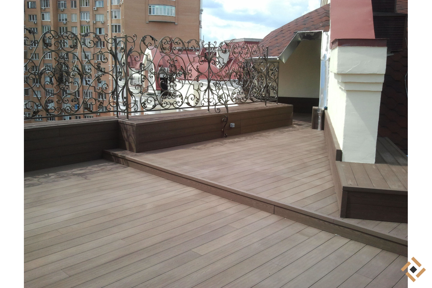 Укладання терасної дошки композитної по готовій основі купити в інтернет-магазині parket-doska ...