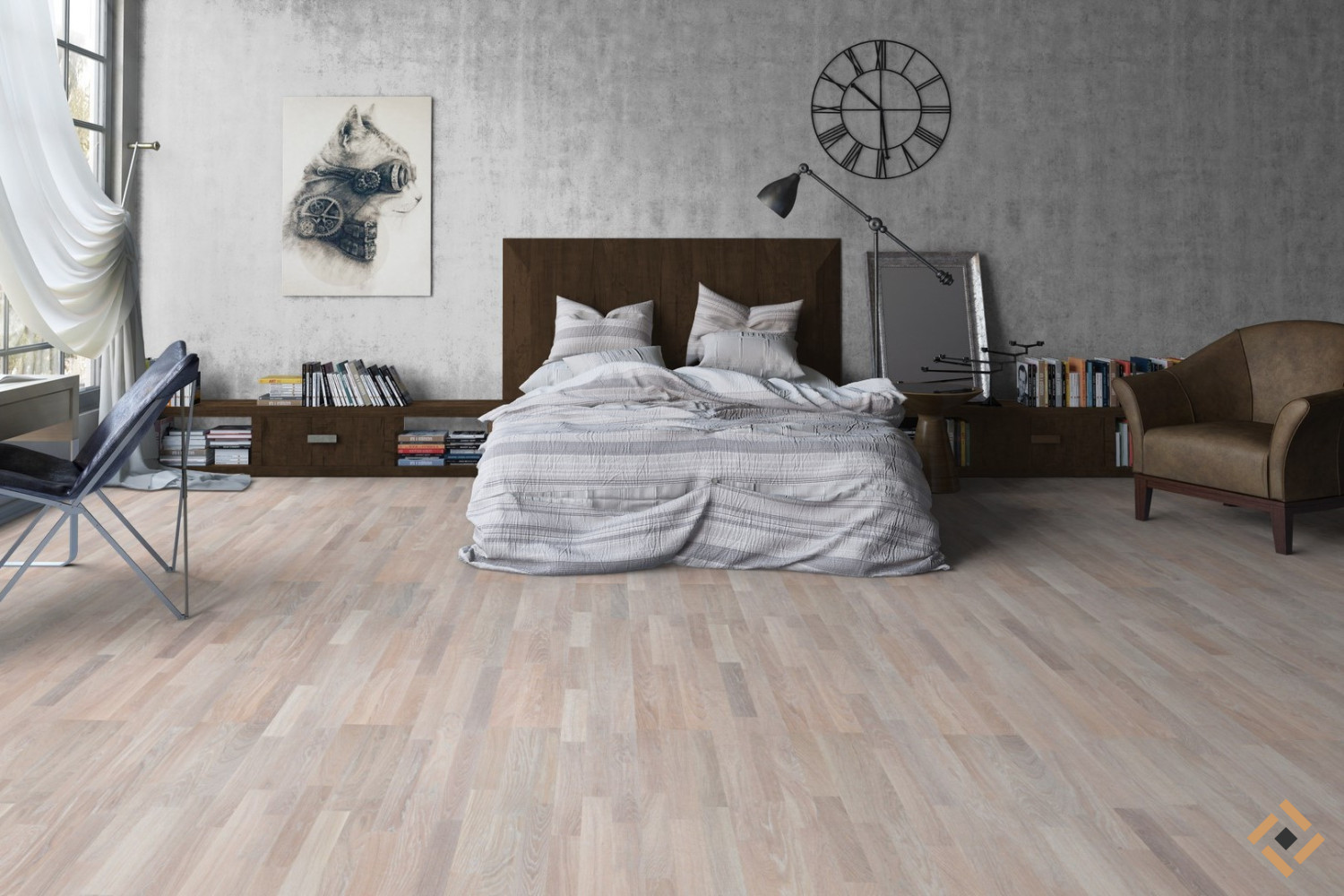 Паркетна дошка Tarkett Salsa Premium Дуб Місячний 550170002 купити в інтернет-магазині parket ...