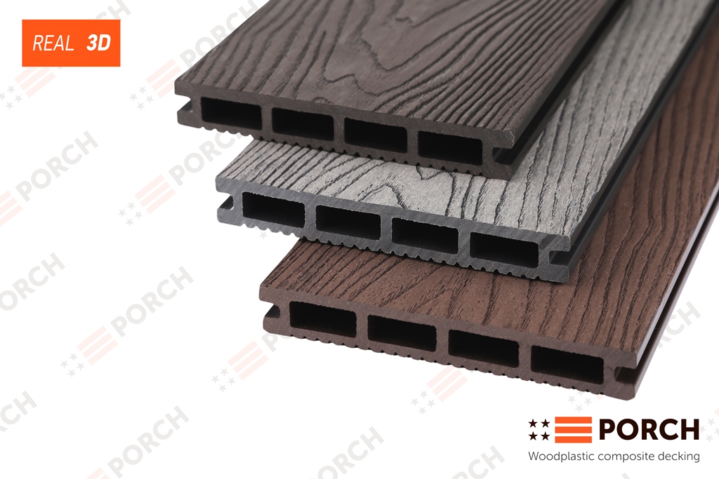 Терасна дошка композитна Porch Real 3D 20x138x4000 мм купити в інтернет-магазині parket-doska ...